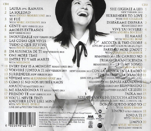 Cd Doble Laura Pausini 20 Grandes Exitos 2014 Cuotas Sin Interés