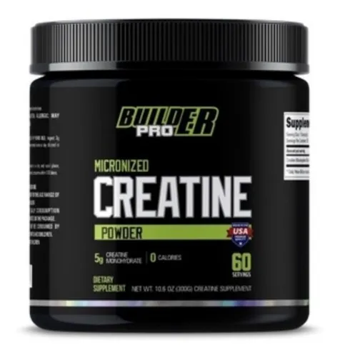 Creatina Monohidratada E Micronizada 300g Pro Builder Mercadolivre