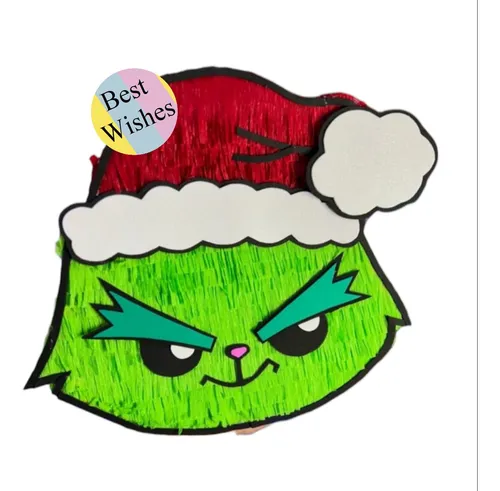 Piñata De Grinch 50 X 50 Cm Meses Sin Intereses