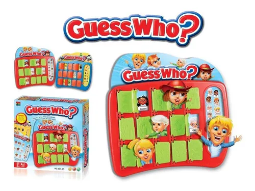 Juego De Mesa Adivina Quien Guess Who? Giantoys 6349 | MercadoLibre
