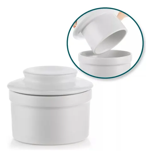 Manteigueira Francesa Porcelana Porta Manteiga Tradição | Parcelamento ... Manteigueira Francesa Porcelana Porta Manteiga Tradição | Parcelamento ...