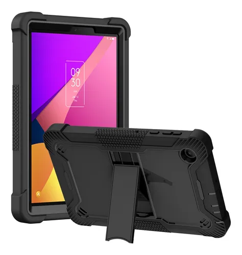 Funda Híbrida De Silicona Negra Para Tcl Tab 8 Le Meses Sin Interés