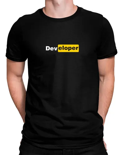 Camiseta Developer Programador Desenvolvedor Devs | MercadoLivre Camiseta Developer Programador Desenvolvedor Devs | MercadoLivre