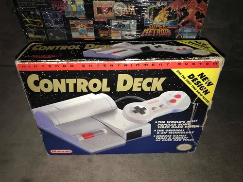 Consola Nintendo Nes Top Loader Control Deck Mercadolibre