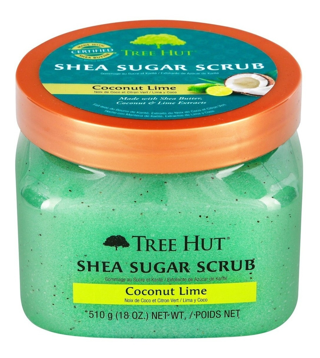 Exfoliante Corporal Tree Hut Coconut Lime 510 G Mercadolibre