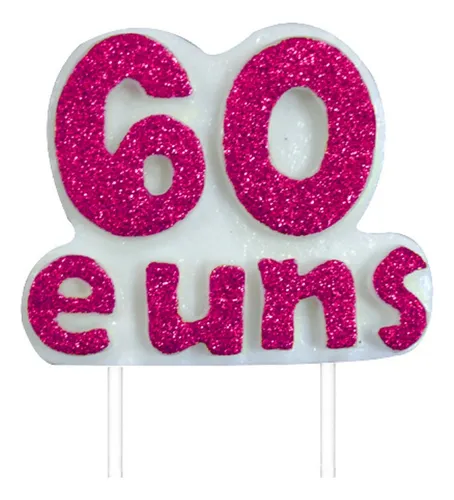 Vela Especial Divertida 60 E Uns P/ Bolo E Festa Aniversário | MercadoLivre Vela Especial Divertida 60 E Uns P/ Bolo E Festa Aniversário | MercadoLivre