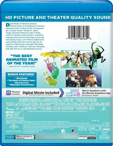 Blu-ray Flushed Away / Lo Que El Agua Se Llevo en venta en Capital ... Blu-ray Flushed Away / Lo Que El Agua Se Llevo en venta en Capital ...