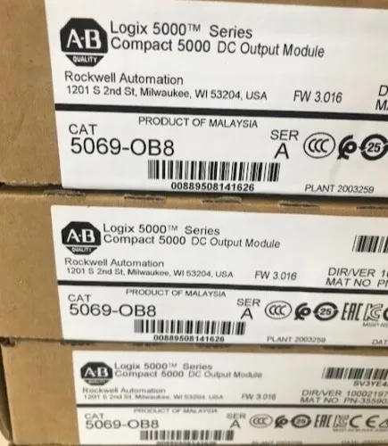 New 5069-ob8 Nib Compact Logix, 8-channel Output Module, Qqf | MercadoLibre New 5069-ob8 Nib Compact Logix, 8-channel Output Module, Qqf | MercadoLibre
