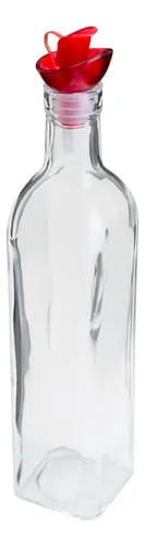 Garrafa Para Azeite Lyor Vermelha De Vidro 510ml | Parcelamento sem juros Garrafa Para Azeite Lyor Vermelha De Vidro 510ml | Parcelamento sem juros