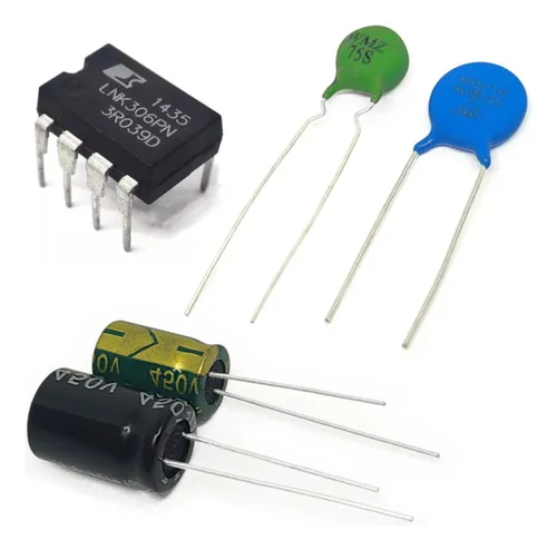 Kit Reparo Lt12 Lnk306pn + 2 Cap450 4.7uf + Wmz75 + 10d471k ...