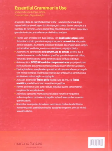 Essential Grammar In Use - Com Respostas - Martins | MercadoLivre Essential Grammar In Use - Com Respostas - Martins | MercadoLivre