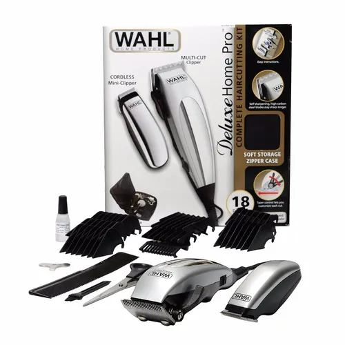 Maquina Cortar Cabelo Wahl Profissional Deluxe Home Pro 110v ... Maquina Cortar Cabelo Wahl Profissional Deluxe Home Pro 110v ...