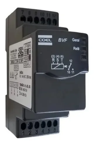 Rele Falta De Fase Coel 208-480vac Bvf1 | Frete grátis