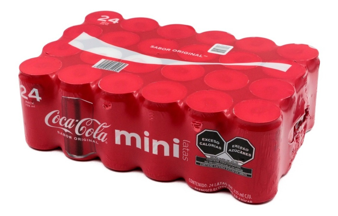 24 Pack Refresco Coca- Cola Sabor Original Mini Lata 235 Ml | MercadoLibre 24 Pack Refresco Coca- Cola Sabor Original Mini Lata 235 Ml | MercadoLibre