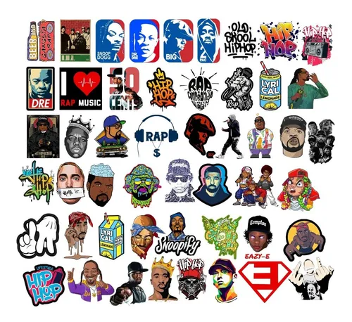 Stickers Calcomanias Pegatinas Rap Hip Hop Musica X 50 | Cuotas sin interés Stickers Calcomanias Pegatinas Rap Hip Hop Musica X 50 | Cuotas sin interés