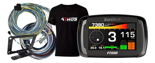 Ft550 C/ Chicote A/b 3m + Suporte Universal + Brindes Ath ...