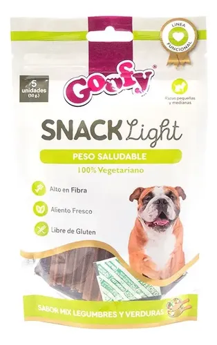 Goofy Snack Light Y Vegetariano 5 Und 50gr | Cuotas sin interés
