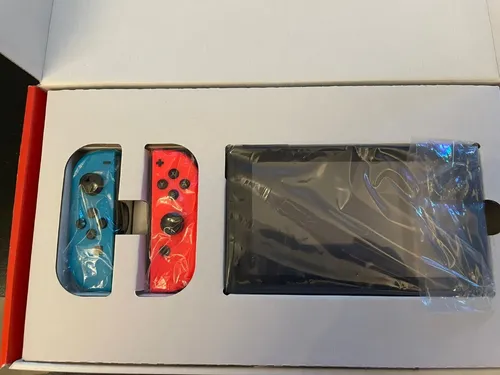 Nintendo Switch 32gb Standard Cor Vermelho Néon Azul Néon E Preto 1
