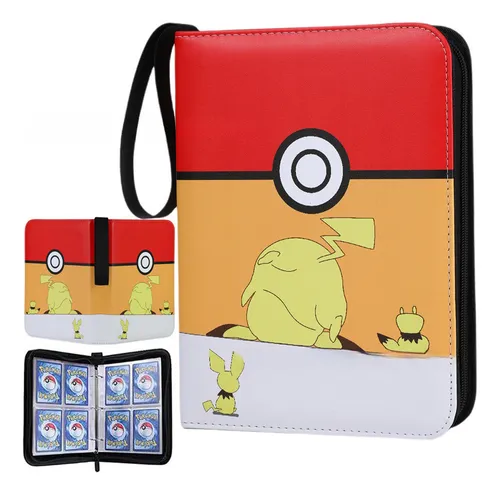 Pokemon Card Collecting Binder Zip Folder Organizer | MercadoLivre