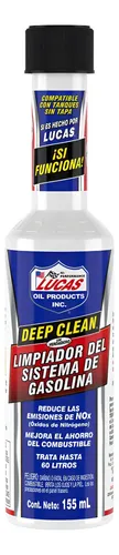 Aditivo Para Limpieza De Gasolina E Inyectores Lucas 155 Ml | MercadoLibre