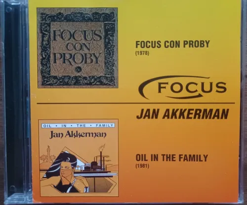 Cd Jan Akkerman - Con Proby / Oil In The Family 2em1 Focus Estandar ...