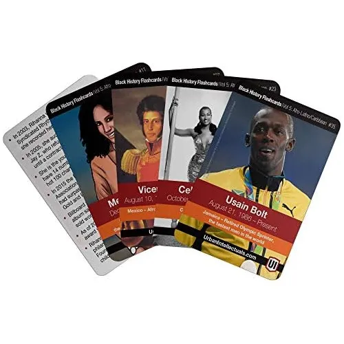 Black History Flashcards Volume 5 Afro Caribbean And ...