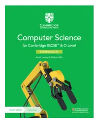 Cambridge Igcse And O Level Computer Science - Coursebook | Cuotas sin ...