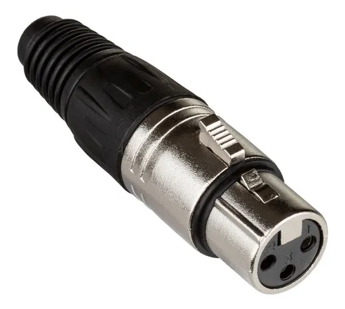 Ficha Canon Xlr Hembra Para Armado De Cables