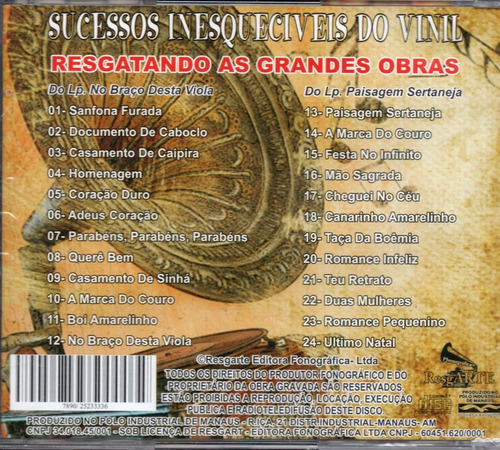 Cd Moreno E Moreninho Sucessos Inesquecíveis Do Vinil 0336 Mercadolivre