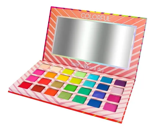 Paleta De Sombras Colorful De Trend Beauty Color De La Sombra