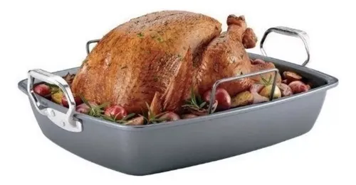 Bandeja Para Hornear Con Rejilla Pavera Marca Circulon Acero Bandeja Para Hornear Con Rejilla Pavera Marca Circulon Acero