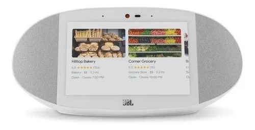Alto Falante inteligente JBL Link View com assistente virtual Google ... Alto Falante inteligente JBL Link View com assistente virtual Google ...