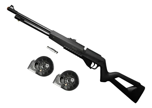 Carabina Airgun Pcp G850 5,5mm Qgk + Válvula Enchimento Qgk ...