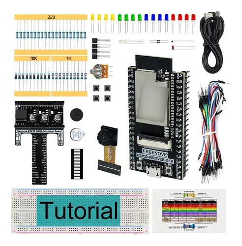 Kit Arduino Básico De Inicio Para Esp32 Wrover Drk Cuotas Sin Interés