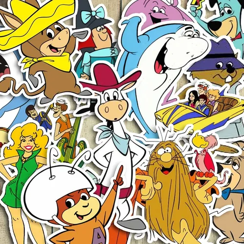 50 Calcomanías Hanna Barbera Stickers Hormiga Atómica En Venta En