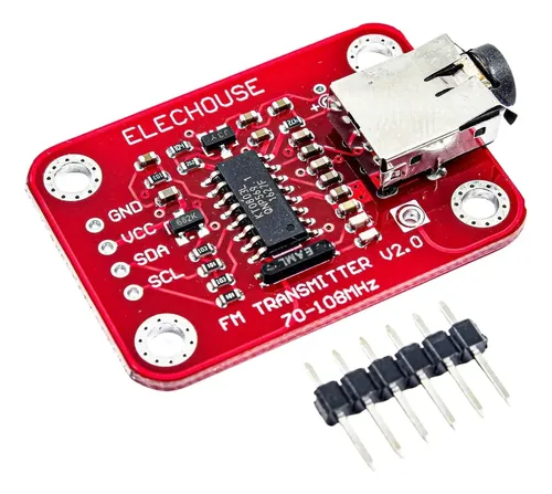 Módulo Transmissor De Rádio Fm Para Arduino - V2.0 | Parcelamento sem juros