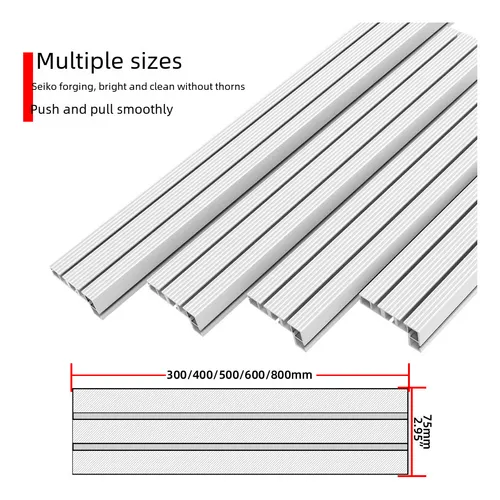 400 Mm Nueva Valla De Perfil De Aluminio Para Carpintería Mercadolibre