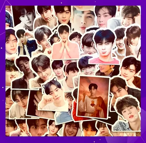 Stickers Pegatinas Cha Eun Woo Kpop Astro | MercadoLibre