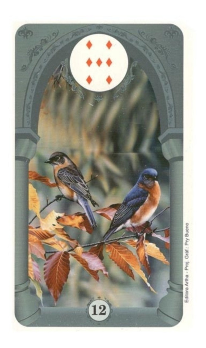 Baralho Cigano De Santa Sara 36 Cartas Lenormand Artha Mercado Livre