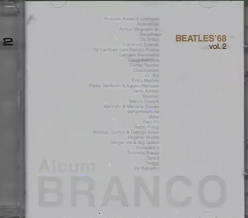 Cd Duplo Beatles ´68 Vol 2 Album Branco Lacrado Frete Grátis