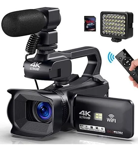 Videocamara Camara De Video 4k, Hd Auto Focus Vlogging Cama | Cuotas ... Videocamara Camara De Video 4k, Hd Auto Focus Vlogging Cama | Cuotas ...