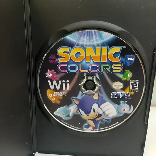 Sonic Colors Nintendo Wii Original | Parcelamento sem juros