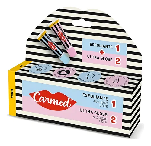 Carmed Kit Sos Lábios Completo Esfoliante Hidratante Labial | MercadoLivre