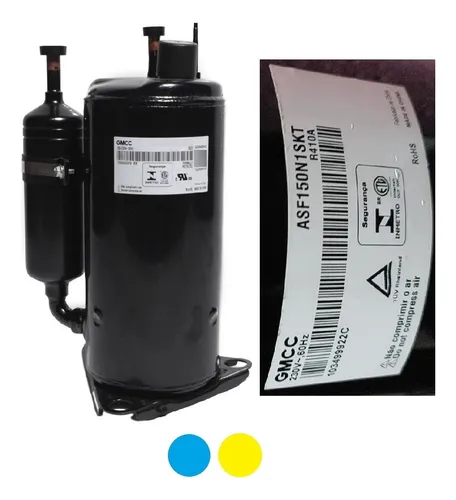 Compresor Rotativo Gmcc 1.5tr 18000btu R410 220v Asf150n1skt en venta ... Compresor Rotativo Gmcc 1.5tr 18000btu R410 220v Asf150n1skt en venta ...
