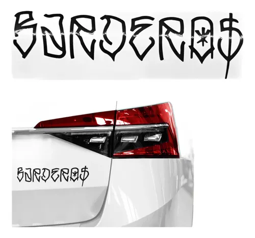 Calcomanía Sticker Barderos Para Moto Auto 20x6cm | MercadoLibre