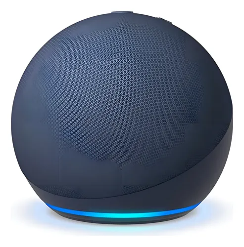 Amazon Dot Echo Dot 5th Gen Con Asistente Virtual Alexa Colo Deep Sea Blue | Cuotas sin interés