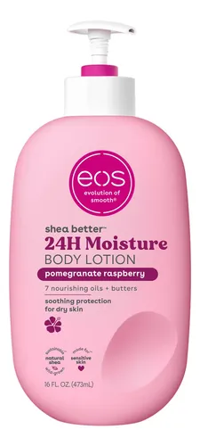 Loção Corporal Eos Shea Better Romã Framboesa Fragrância Romã e ...