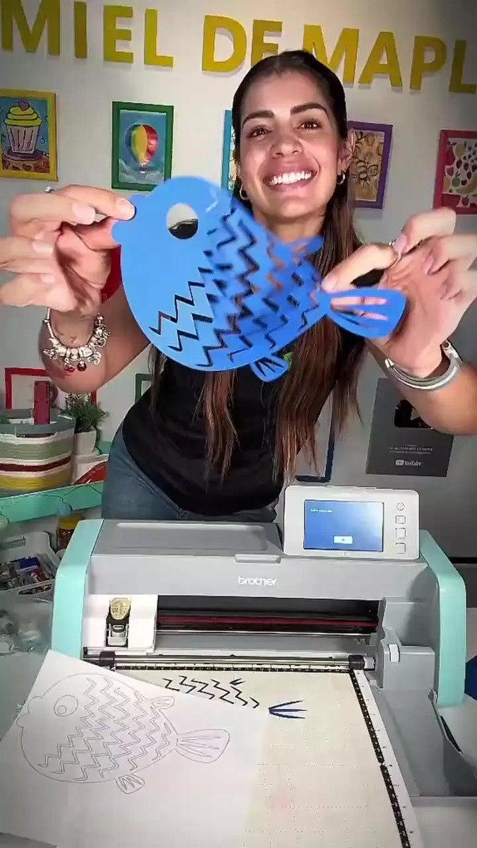 Mini Plotter Brother Scanncut Sdx225 Para Corte | Meses sin interés