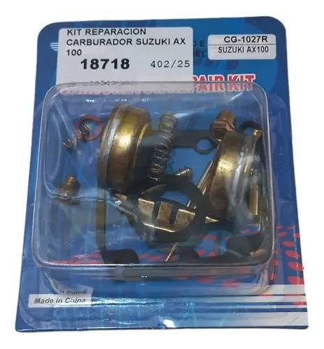 Kit Reparacion De Carburador Suzuki Ax 100 Mav | MercadoLibre