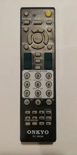 Control Remoto Para Receiver Onkyo Rc-682m | Cuotas sin interés Control Remoto Para Receiver Onkyo Rc-682m | Cuotas sin interés